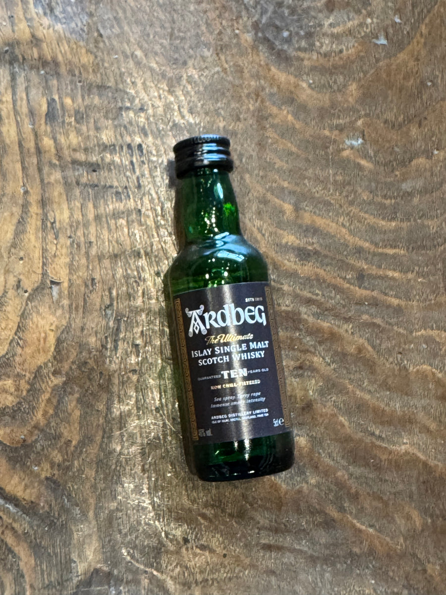 Ardbeg 10 Year Old Miniature (5cl) – Abbey Fine Wines